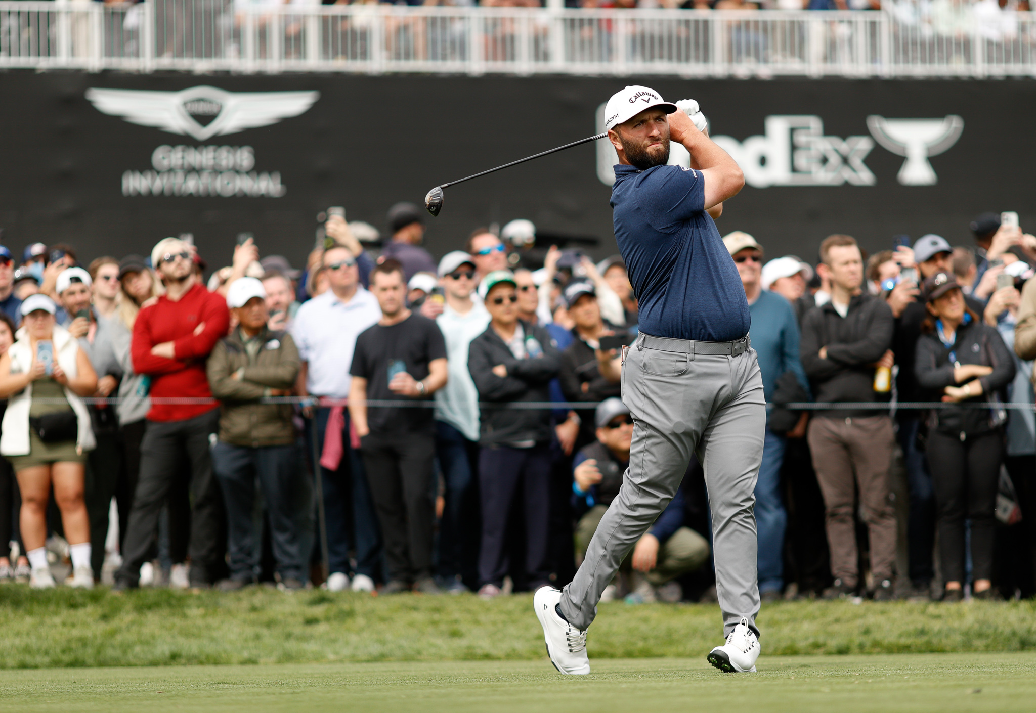 Rahm Roars Into The Lead The Genesis Invitational